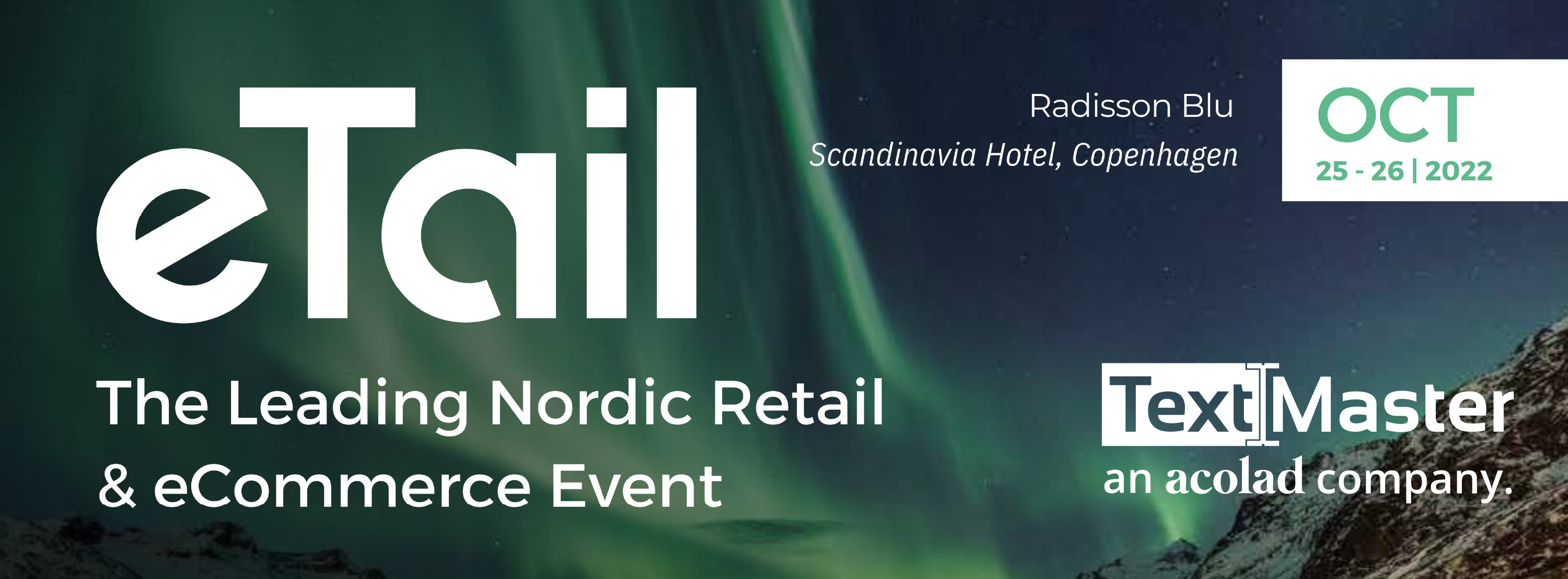 🌎 TextMaster till ETAIL 2022!